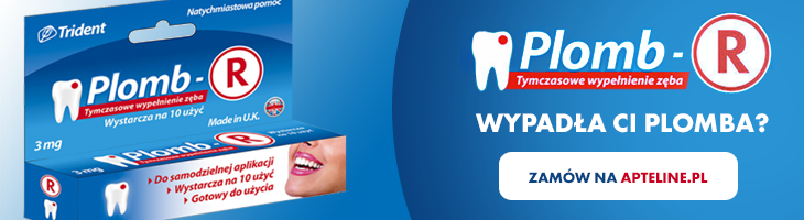 Tymczasowa, domowa plomba dentystyczna – jak działa? Kiedy ją stosować? | Apteline.pl